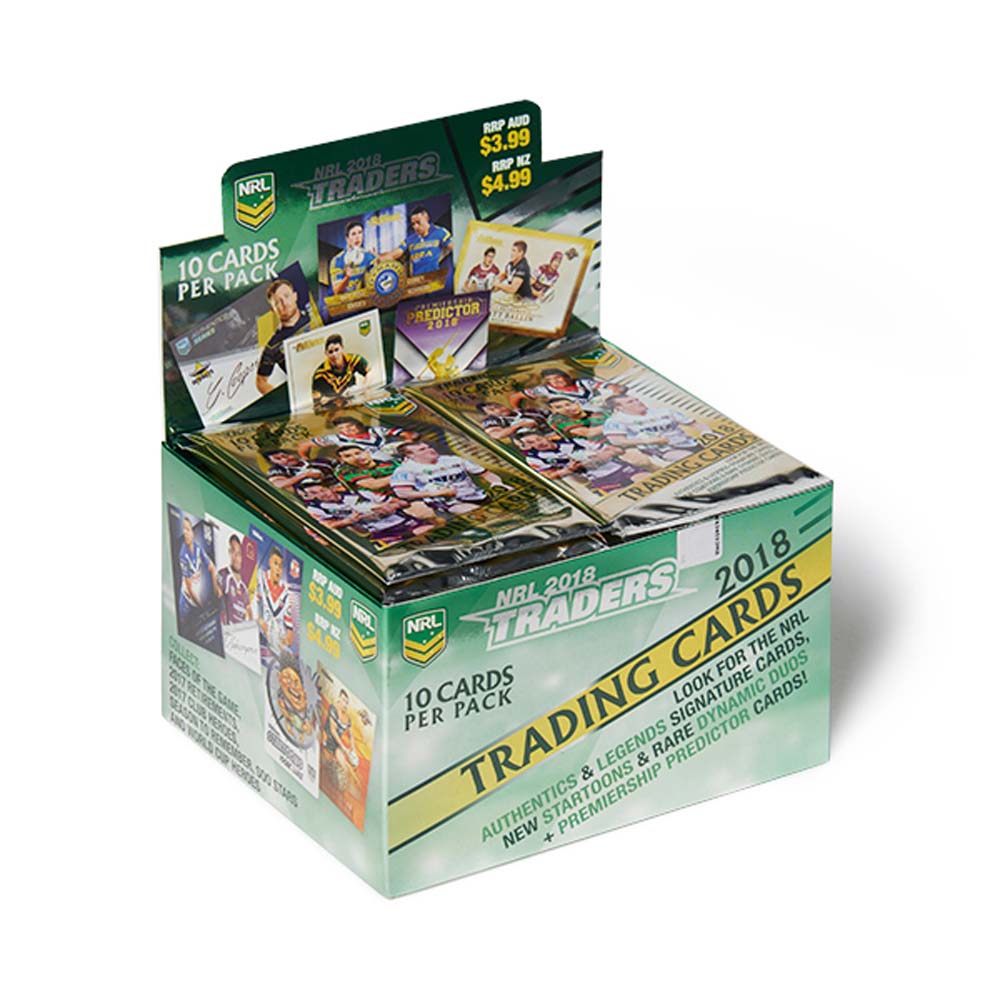 2018 NRL Traders Box Hobby