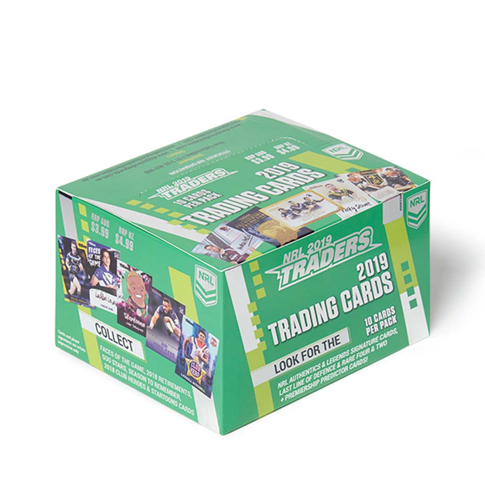 2019 NRL TRADER CARDS BOX