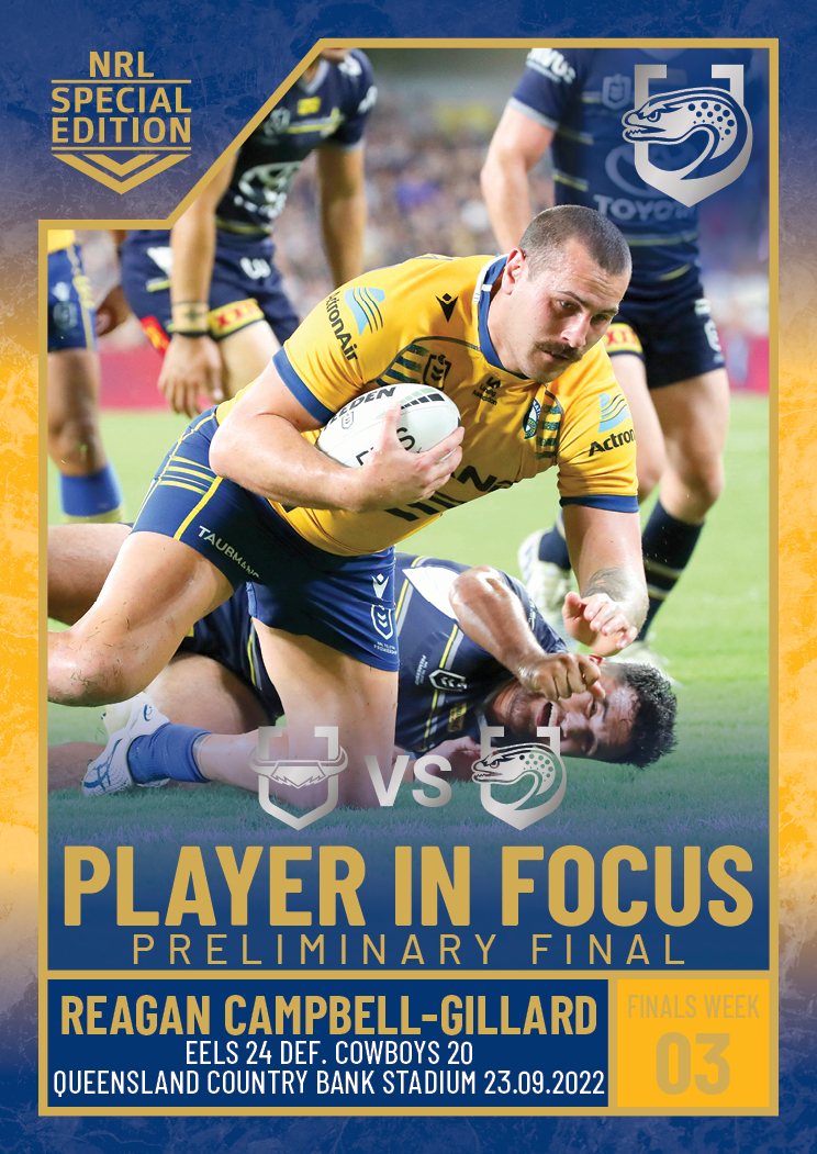 NRL Preliminary Final 1 In Focus Card